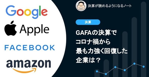 Q. GAFAの決算でコロナ禍から最も力強く回復した企業は？ | 決算が読めるようになるノート